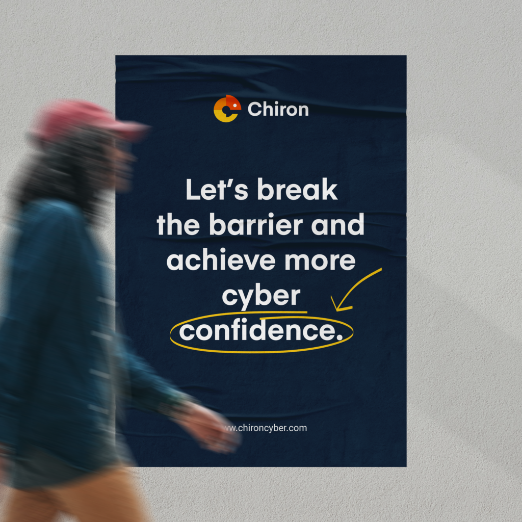 Confident cyber consultants with a new brand identity - mars