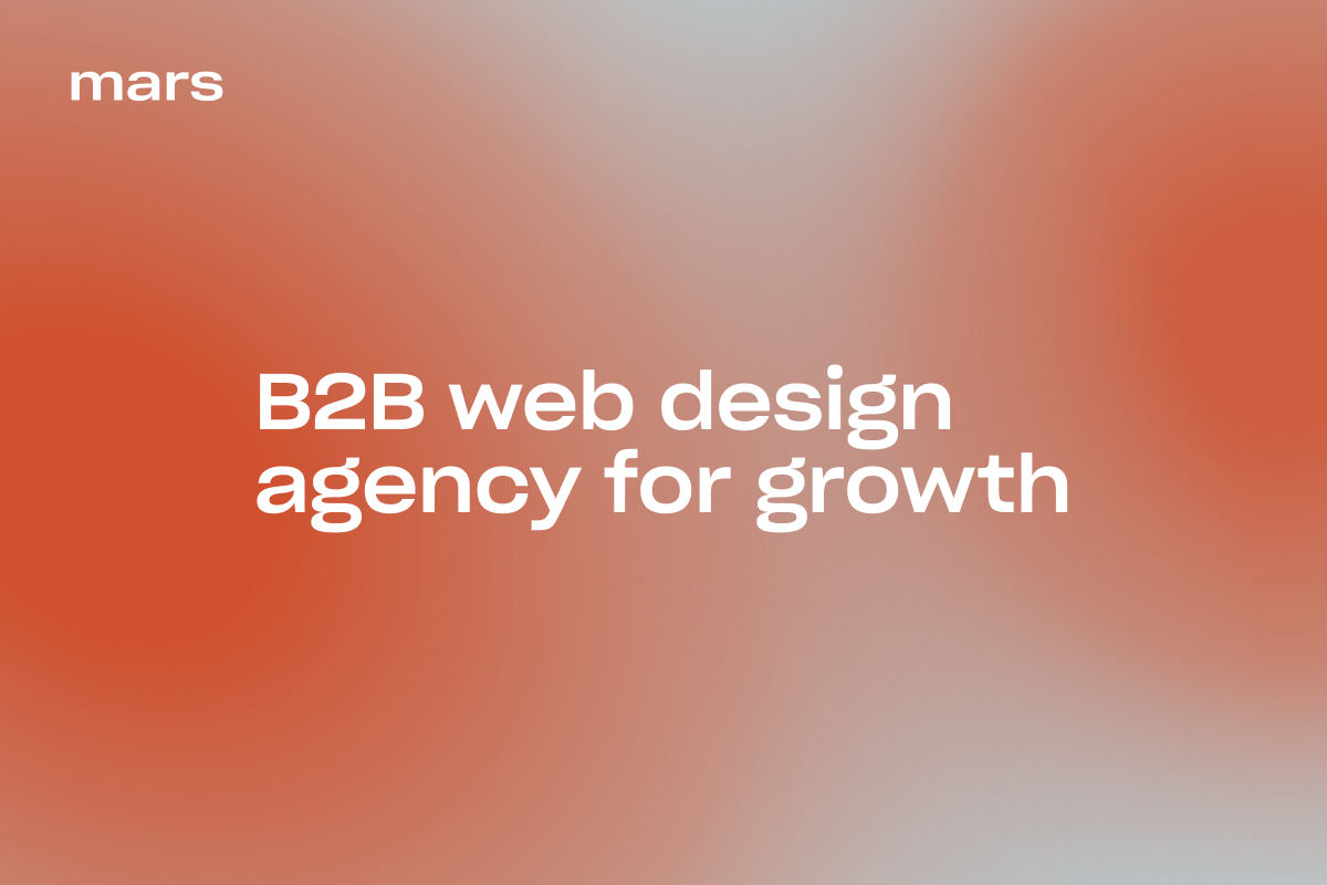 Web design agency for your website | Mars Amsterdam